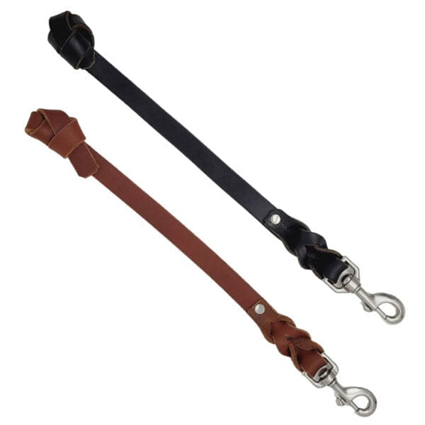 GSS - 12" Leather Pull Tab with Stainless-Steel Clasp – German Shepherd ...