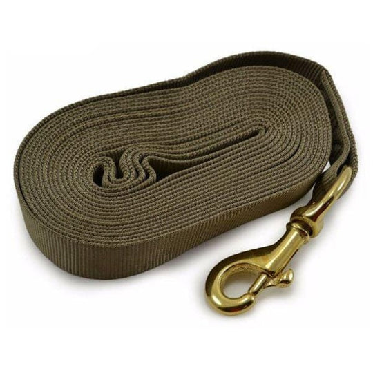 RAY ALLEN - 1" Tubular Nylon Tracking Lines - Coyote – German Shepherd Shop