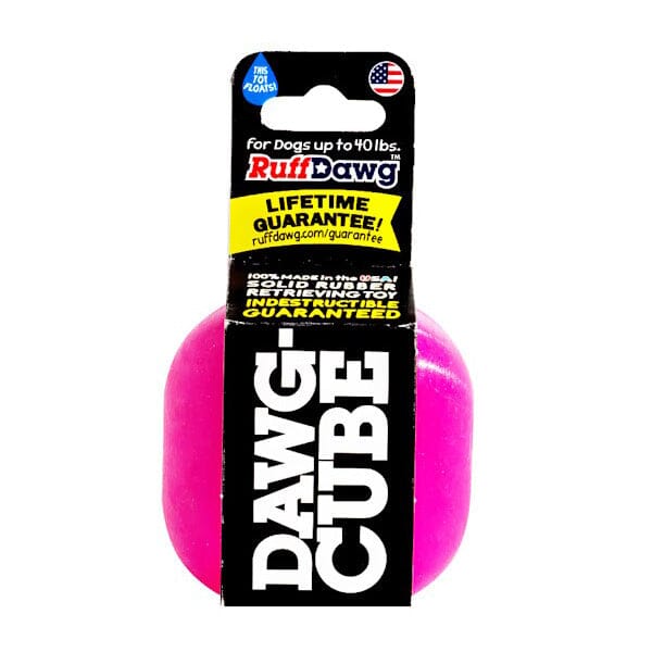 Buy Ruff Dawg Indestructible Rubber Floating Cube Toy For Dogs - German ...