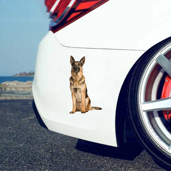 Guardian German Shepherd Stickers 3.5” x 6” – German Shepherd Shop