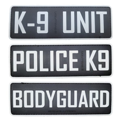 K9 Evolution ID Patch 3D Big – 6″ × 2″ “Police K9 / Body Guard ...