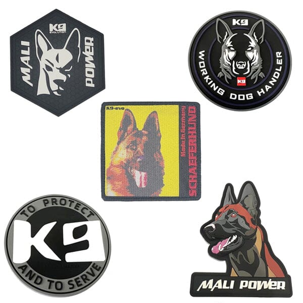 K9 Evolution Tactical Patches – Glow‑in‑the‑Dark & Embroidered Velcro ...