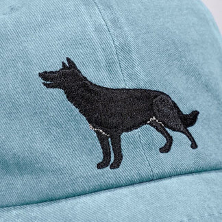 “Love My German Shepherd” Cotton Cap – Embroidered, Adjustable – German ...